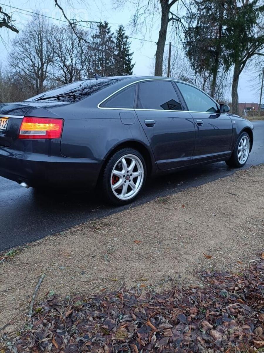 Violet Audi A6 2005 in Talsi, with an engine capacity of 3.00 L and mileage of 372 thousand km for 2350 €, photo 5 on AUTOMOTO.COM.LV