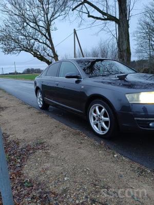 Violet Audi A6 2005 in Talsi, with an engine capacity of 3.00 L and mileage of 372 thousand km for 2350 €, photo 6 on AUTOMOTO.COM.LV