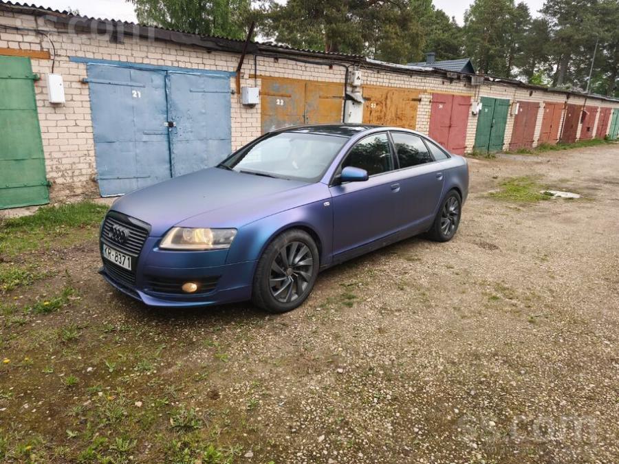 Violets Audi A6 2005 Jēkabpils, ar dzinēja tilpumu 3.00 L un nobraukumu 465 tūkst. km par 4999 €, foto 1 vietnē AUTOMOTO.COM.LV