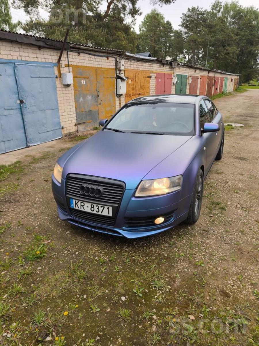 Violets Audi A6 2005 Jēkabpils, ar dzinēja tilpumu 3.00 L un nobraukumu 465 tūkst. km par 4999 €, foto 3 vietnē AUTOMOTO.COM.LV