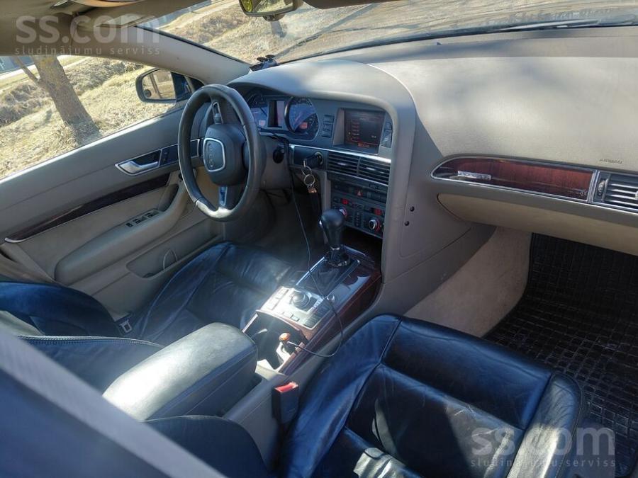 Violets Audi A6 2005 Rēzekne, ar dzinēja tilpumu 3.00 L un nobraukumu 385 tūkst. km par 2600 €, foto 8 vietnē AUTOMOTO.COM.LV
