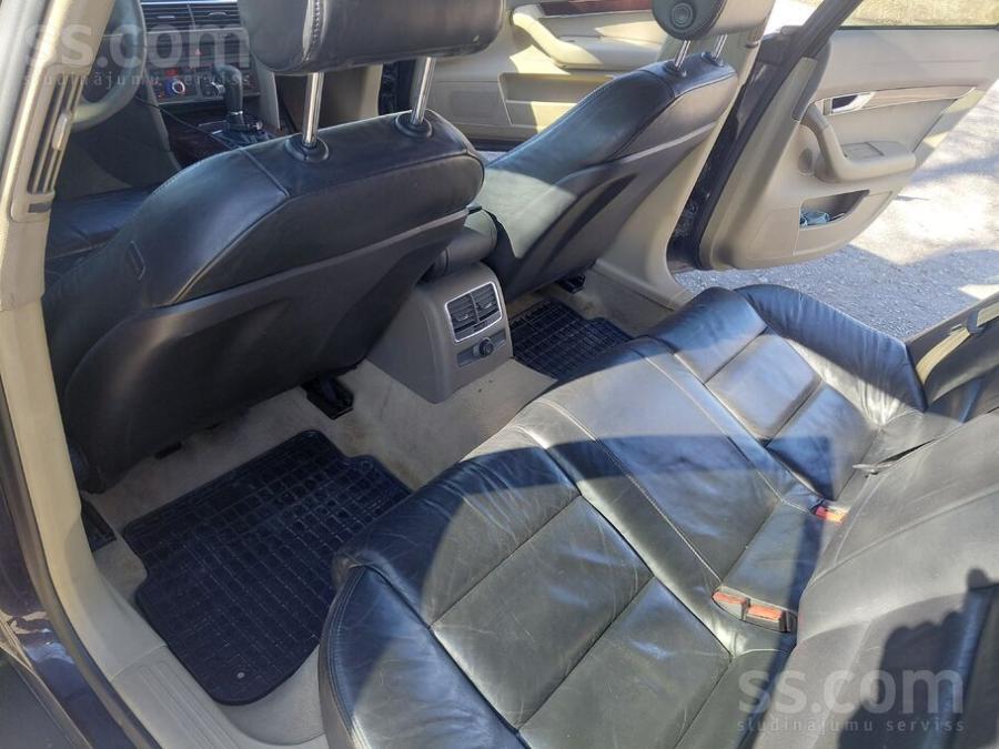 Violets Audi A6 2005 Rēzekne, ar dzinēja tilpumu 3.00 L un nobraukumu 385 tūkst. km par 2600 €, foto 9 vietnē AUTOMOTO.COM.LV