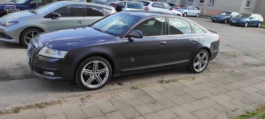 Violet Audi A6 2009 in Kaunas, with an engine capacity of 2.70 L and mileage of 380 thousand km for 5200 €, photo 1 on AUTOMOTO.COM.LV