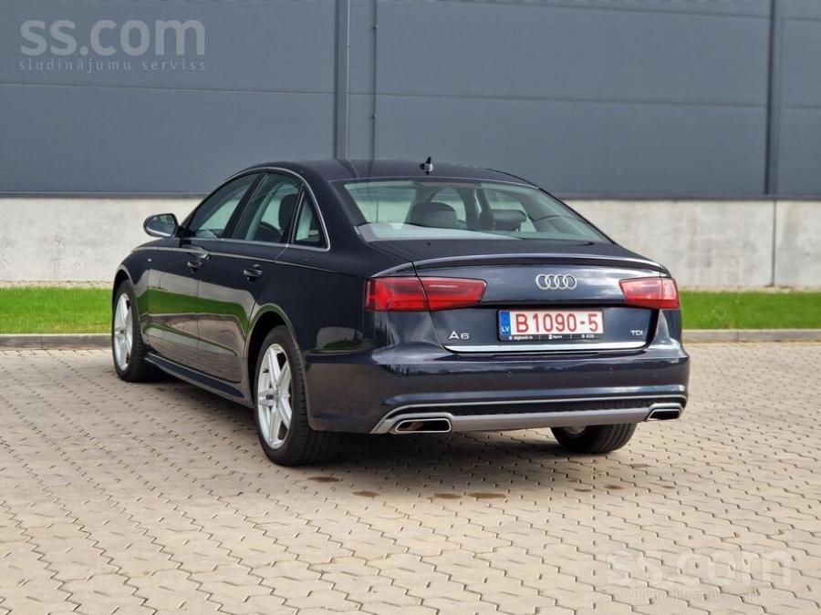 Violets Audi A6 2017 Rīga, ar dzinēja tilpumu 3.00 L un nobraukumu 200 tūkst. km par 16400 €, foto 18 vietnē AUTOMOTO.COM.LV