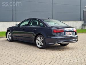 Violets Audi A6 2017 Rīga, ar dzinēja tilpumu 3.00 L un nobraukumu 200 tūkst. km par 16400 €, foto 19 vietnē AUTOMOTO.COM.LV