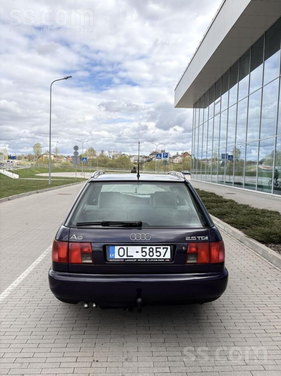 Violet Audi A6 1995 in Rezekne, with an engine capacity of 2.50 L and mileage of 330 thousand km for 3500 €, photo 6 on AUTOMOTO.COM.LV
