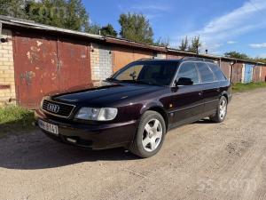 Violet Audi A6 1995 in Daugavpils, with an engine capacity of 2.50 L and mileage of 352 thousand km for 2750 €, photo 3 on AUTOMOTO.COM.LV