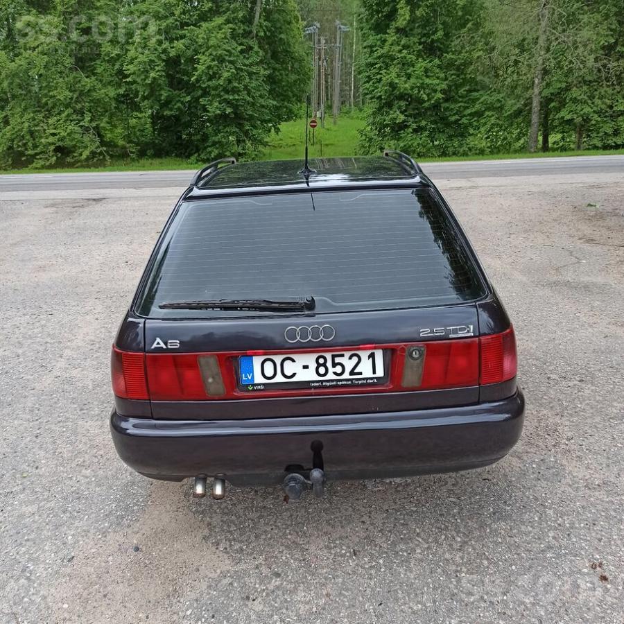Violets Audi A6 1996 Krāslava, ar dzinēja tilpumu 2.50 L un nobraukumu 361 tūkst. km par 6590 €, foto 4 vietnē AUTOMOTO.COM.LV