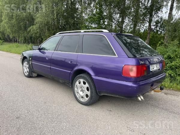 Фиолетовый Ауди А6 1997 в Тукумс, объемом двигателя 2.50 л и пробегом 539 тыс. км за 2100 €, фото 1 на AUTOMOTO.COM.LV