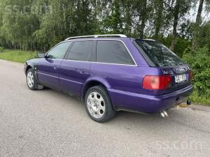 Фиолетовый Ауди А6 1997 в Тукумс, объемом двигателя 2.50 л и пробегом 539 тыс. км за 2100 €, фото  на AUTOMOTO.COM.LV
