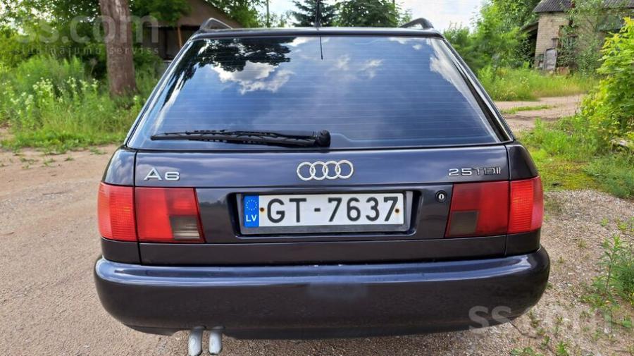 Фиолетовый Ауди А6 1997 в Даугавпилс, объемом двигателя 2.50 л и пробегом 175 тыс. км за 1650 €, фото 3 на AUTOMOTO.COM.LV