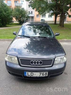 Violet Audi A6 2000 in Riga, with an engine capacity of 2.50 L and mileage of 392 thousand km for 350 €, photo 4 on AUTOMOTO.COM.LV