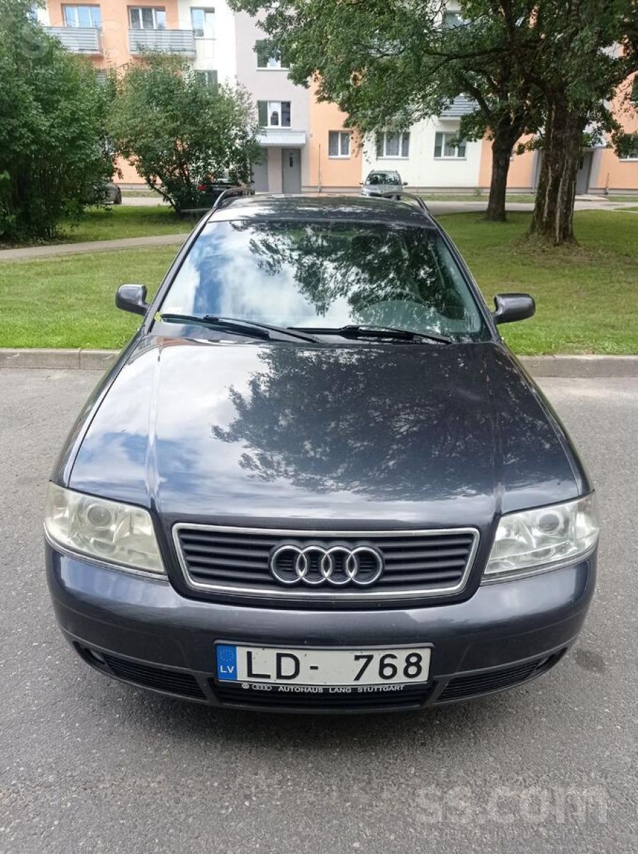 Violet Audi A6 2000 in Riga, with an engine capacity of 2.50 L and mileage of 392 thousand km for 350 €, photo 4 on AUTOMOTO.COM.LV