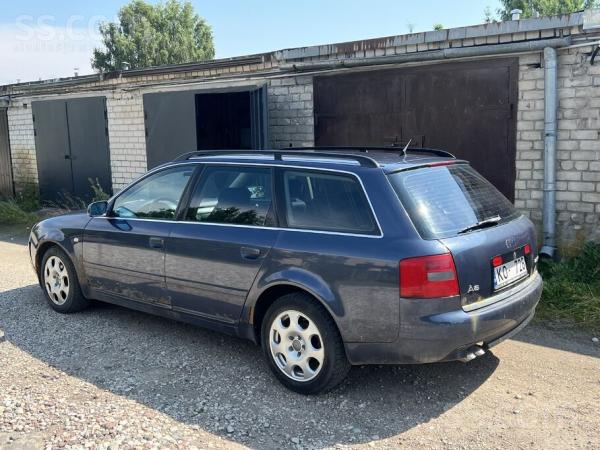Violets Audi A6 2003 Rīga, ar dzinēja tilpumu 2.50 L un nobraukumu 353 tūkst. km par 800 €, foto 7 vietnē AUTOMOTO.COM.LV