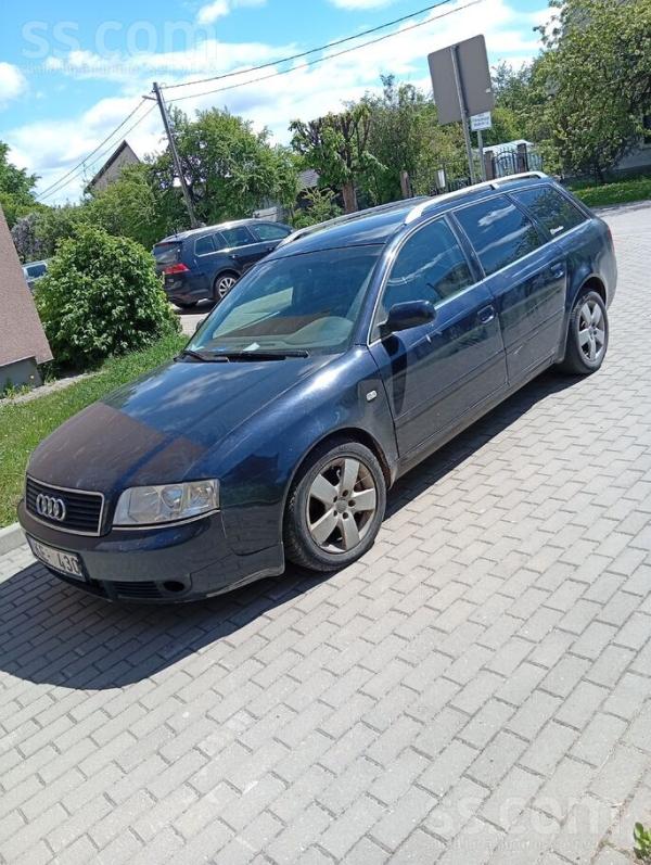 Violet Audi A6 2004 in Riga, with an engine capacity of 2.50 L and mileage of 345 thousand km for 800 €, photo 2 on AUTOMOTO.COM.LV