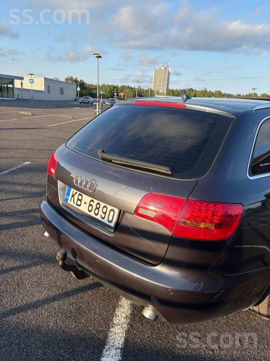 Violet Audi A6 2005 in Riga, with an engine capacity of 3.00 L and mileage of 339 thousand km for 3950 €, photo 6 on AUTOMOTO.COM.LV