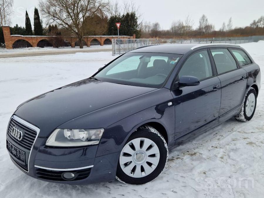 Violet Audi A6 2006 in Bauska, with an engine capacity of 2.00 L and mileage of 266 thousand km for 3790 €, photo 1 on AUTOMOTO.COM.LV