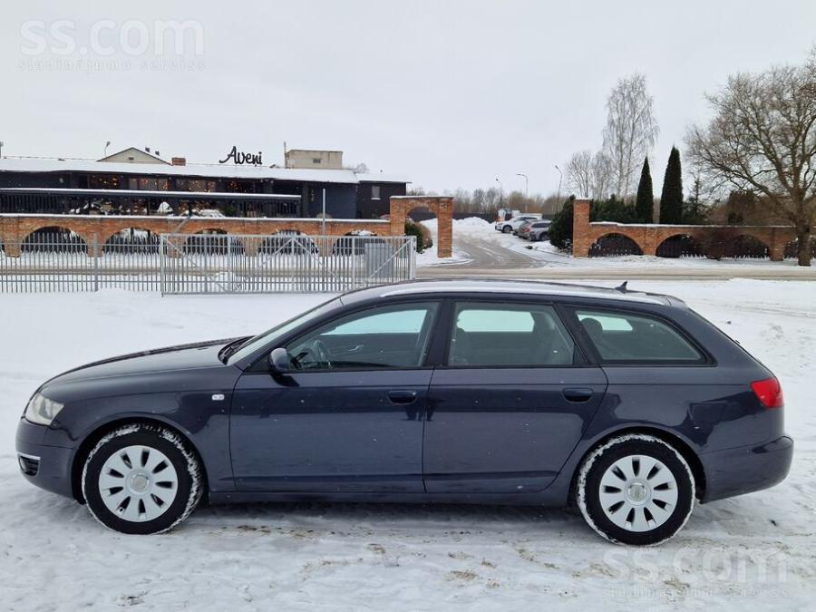 Violet Audi A6 2006 in Bauska, with an engine capacity of 2.00 L and mileage of 266 thousand km for 3790 €, photo 5 on AUTOMOTO.COM.LV