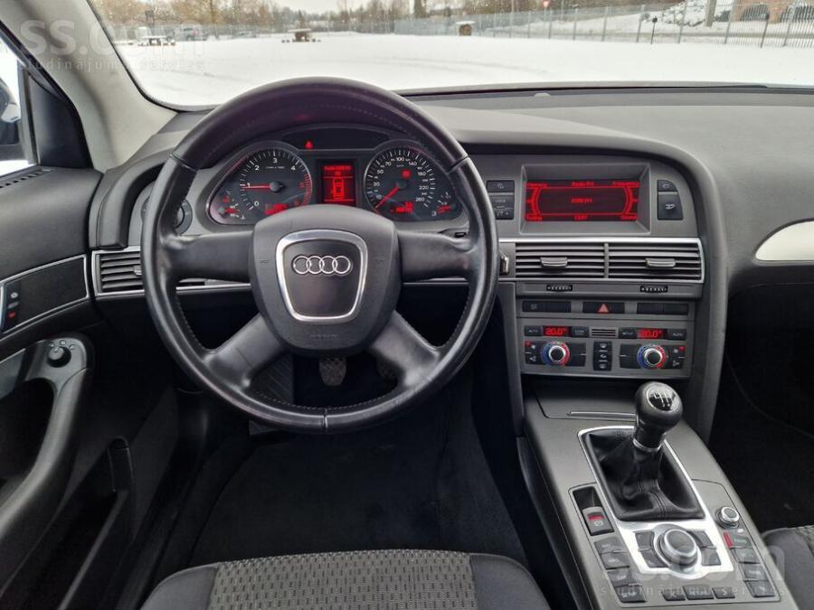 Violet Audi A6 2006 in Bauska, with an engine capacity of 2.00 L and mileage of 266 thousand km for 3790 €, photo 12 on AUTOMOTO.COM.LV