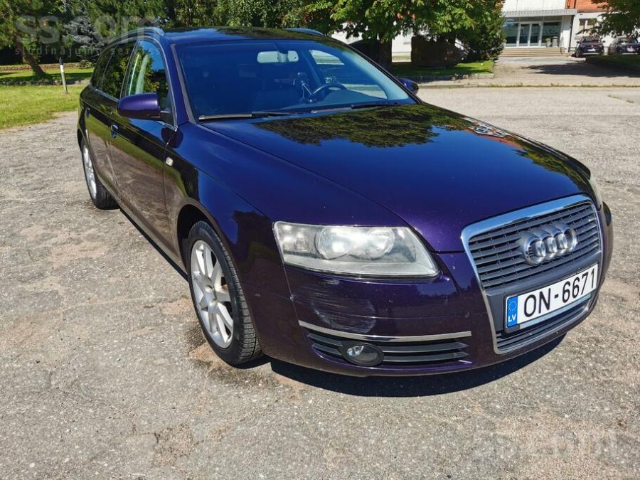 Violets Audi A6 2006 Liepāja, ar dzinēja tilpumu 2.00 L un nobraukumu 267 tūkst. km par 1900 €, foto 5 vietnē AUTOMOTO.COM.LV