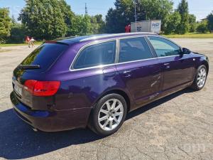 Violets Audi A6 2006 Liepāja, ar dzinēja tilpumu 2.00 L un nobraukumu 267 tūkst. km par 1900 €, foto 6 vietnē AUTOMOTO.COM.LV