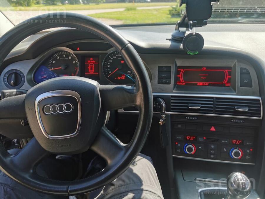 Violets Audi A6 2006 Liepāja, ar dzinēja tilpumu 2.00 L un nobraukumu 267 tūkst. km par 1900 €, foto 10 vietnē AUTOMOTO.COM.LV