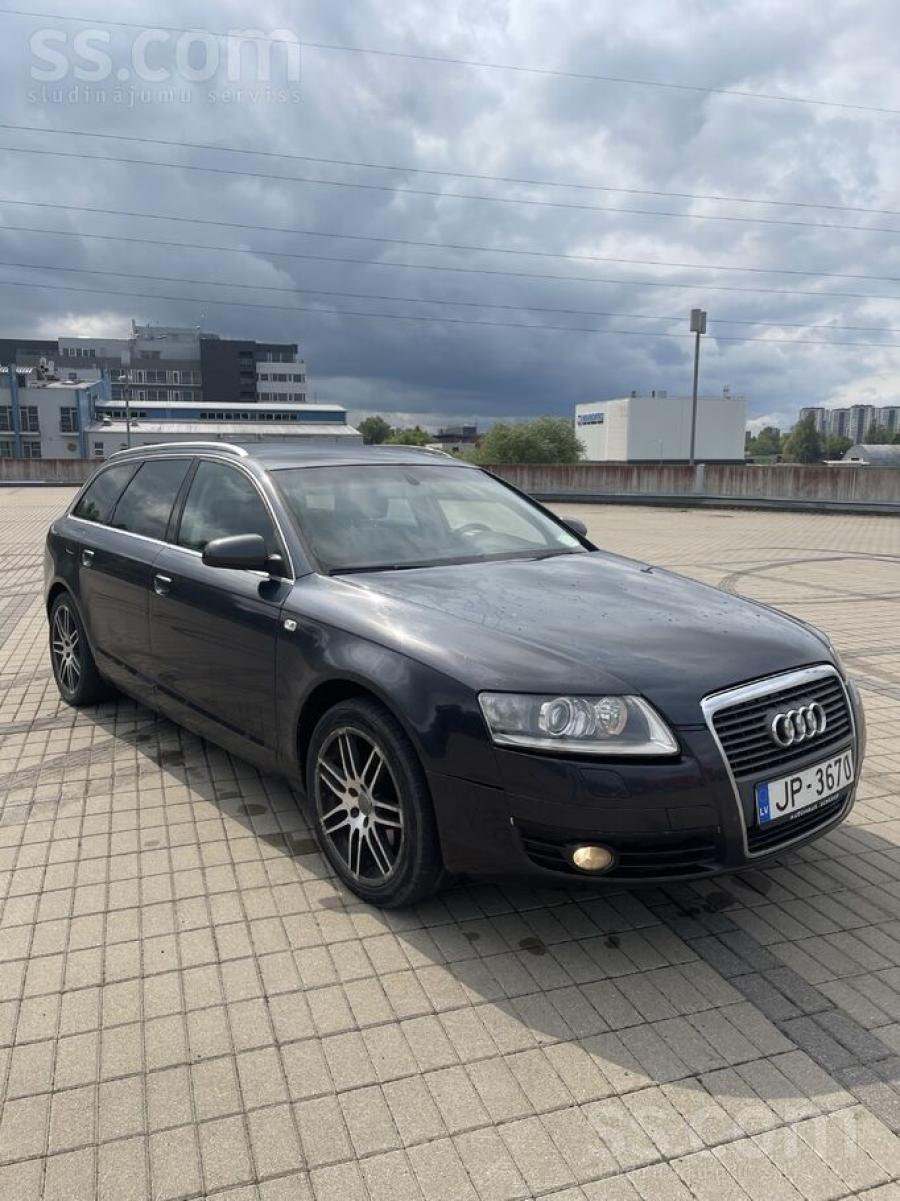 Violet Audi A6 2007 in Riga, with an engine capacity of 2.70 L and mileage of 347 thousand km for 4800 €, photo 1 on AUTOMOTO.COM.LV