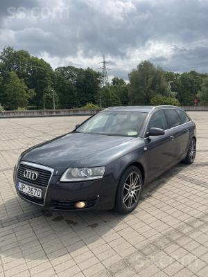 Violet Audi A6 2007 in Riga, with an engine capacity of 2.70 L and mileage of 347 thousand km for 4800 €, photo 4 on AUTOMOTO.COM.LV