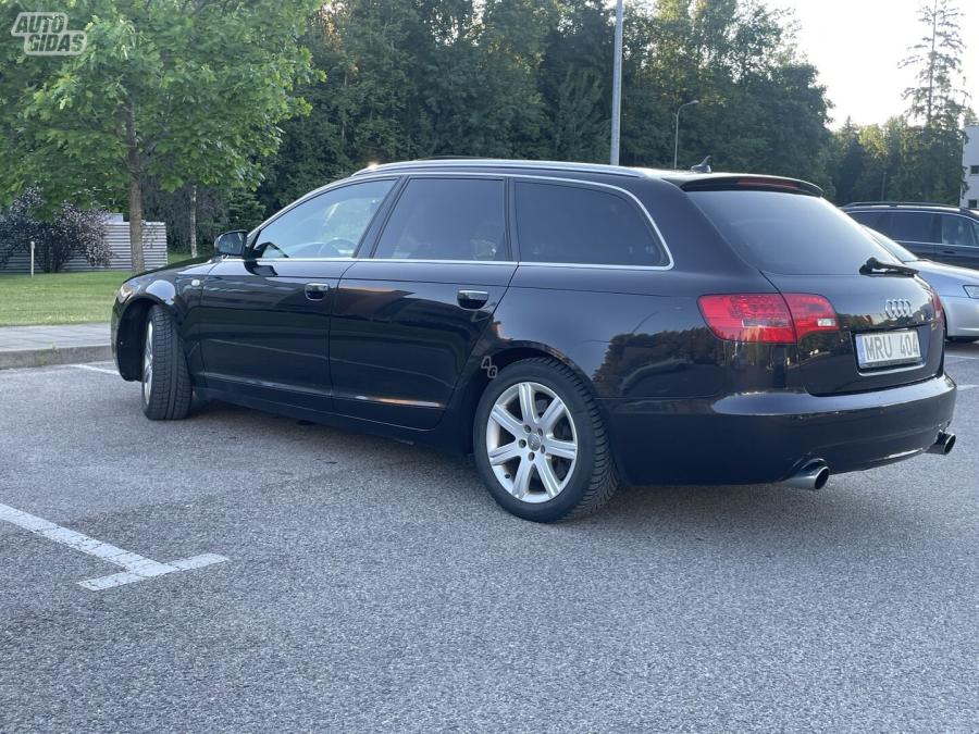 Violet Audi A6 2008 in Vilnius, with an engine capacity of 3.00 L and mileage of 353 thousand km for 4700 €, photo 5 on AUTOMOTO.COM.LV