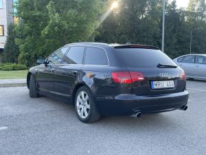 Violet Audi A6 2008 in Vilnius, with an engine capacity of 3.00 L and mileage of 353 thousand km for 4700 €, photo 6 on AUTOMOTO.COM.LV