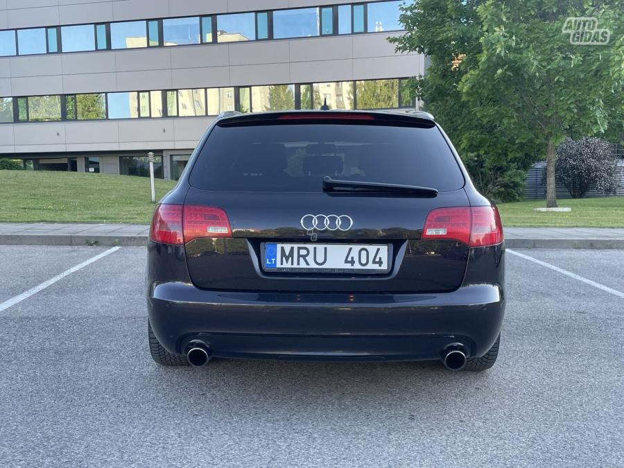 Violet Audi A6 2008 in Vilnius, with an engine capacity of 3.00 L and mileage of 353 thousand km for 4700 €, photo 7 on AUTOMOTO.COM.LV