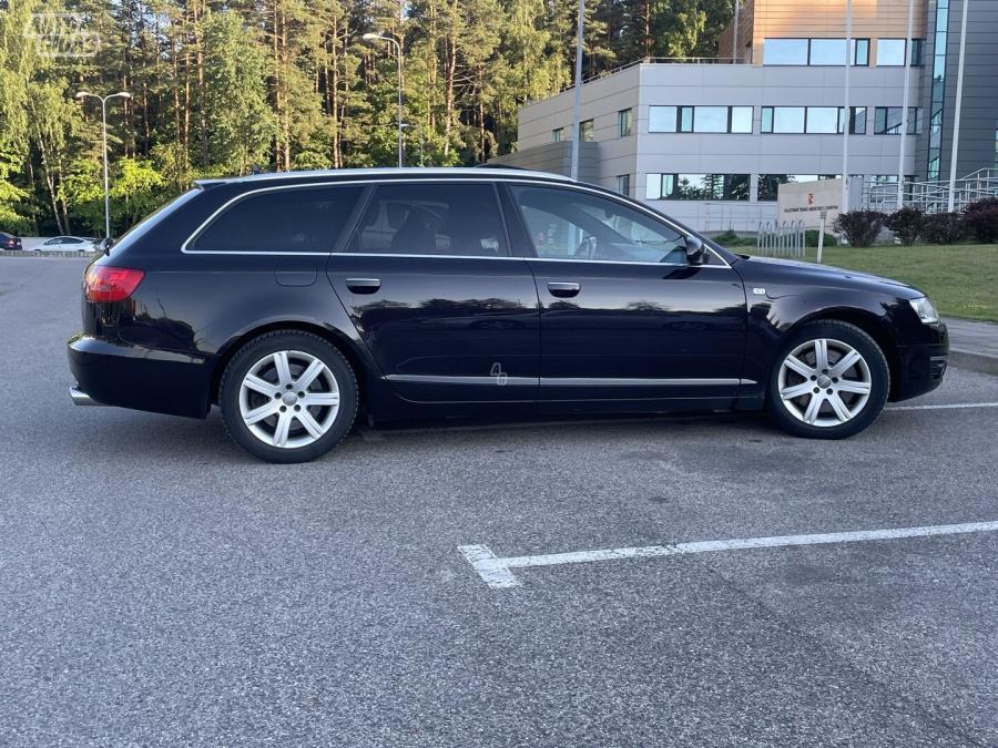 Violet Audi A6 2008 in Vilnius, with an engine capacity of 3.00 L and mileage of 353 thousand km for 4700 €, photo 12 on AUTOMOTO.COM.LV