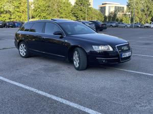 Violet Audi A6 2008 in Vilnius, with an engine capacity of 3.00 L and mileage of 353 thousand km for 4700 €, photo 14 on AUTOMOTO.COM.LV