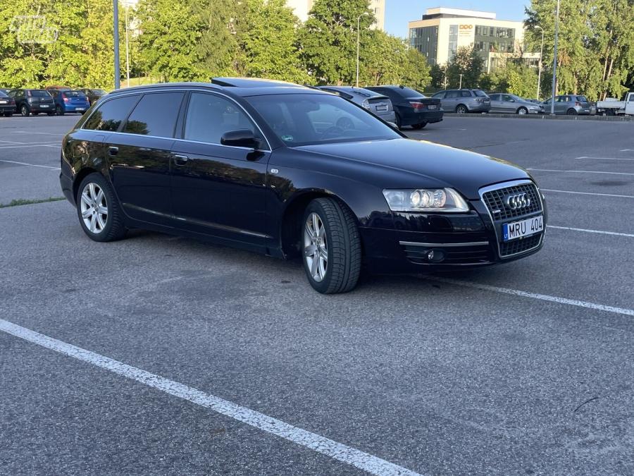 Violet Audi A6 2008 in Vilnius, with an engine capacity of 3.00 L and mileage of 353 thousand km for 4700 €, photo 14 on AUTOMOTO.COM.LV