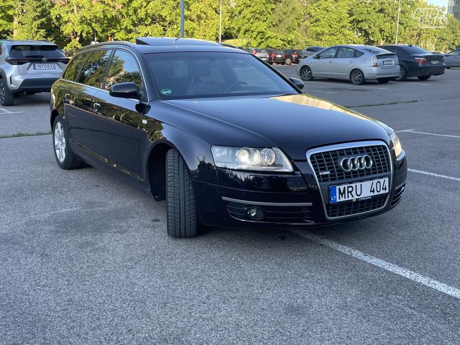 Violet Audi A6 2008 in Vilnius, with an engine capacity of 3.00 L and mileage of 353 thousand km for 4700 €, photo 15 on AUTOMOTO.COM.LV
