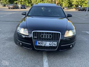 Violet Audi A6 2008 in Vilnius, with an engine capacity of 3.00 L and mileage of 353 thousand km for 4700 €, photo 16 on AUTOMOTO.COM.LV