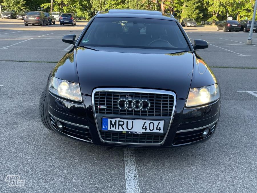 Violet Audi A6 2008 in Vilnius, with an engine capacity of 3.00 L and mileage of 353 thousand km for 4700 €, photo 16 on AUTOMOTO.COM.LV