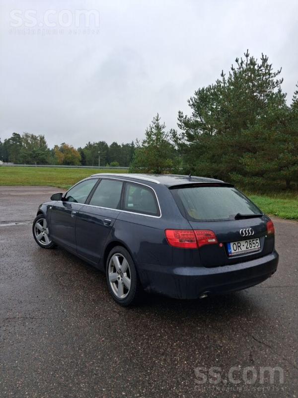 Violet Audi A6 2008 in Riga, with an engine capacity of 2.70 L and mileage of 0 thousand km for 4490 €, photo 4 on AUTOMOTO.COM.LV