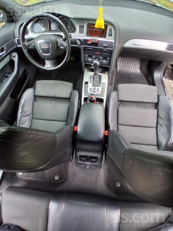 Violet Audi A6 2008 in Riga, with an engine capacity of 2.70 L and mileage of 0 thousand km for 4490 €, photo 10 on AUTOMOTO.COM.LV
