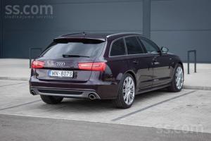 Violets Audi A6 2013 Rīga, ar dzinēja tilpumu 3.00 L un nobraukumu 317 tūkst. km par 13950 €, foto 6 vietnē AUTOMOTO.COM.LV