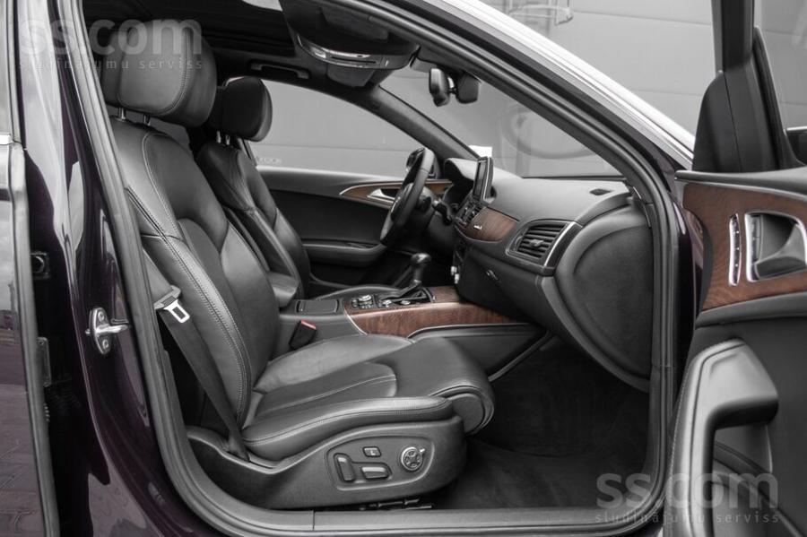 Violets Audi A6 2013 Rīga, ar dzinēja tilpumu 3.00 L un nobraukumu 317 tūkst. km par 13950 €, foto 12 vietnē AUTOMOTO.COM.LV