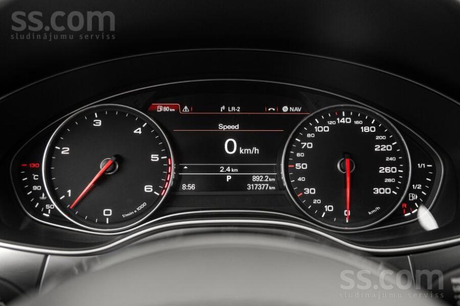 Violets Audi A6 2013 Rīga, ar dzinēja tilpumu 3.00 L un nobraukumu 317 tūkst. km par 13950 €, foto 22 vietnē AUTOMOTO.COM.LV