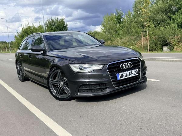 Violet Audi A6 2013 in Panevezys, with an engine capacity of 2.97 L and mileage of 335 thousand km for 8550 €, photo 3 on AUTOMOTO.COM.LV