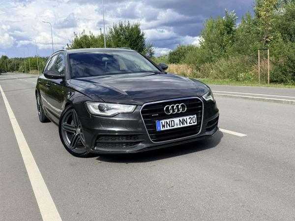 Violet Audi A6 2013 in Panevezys, with an engine capacity of 2.97 L and mileage of 335 thousand km for 8550 €, photo 5 on AUTOMOTO.COM.LV