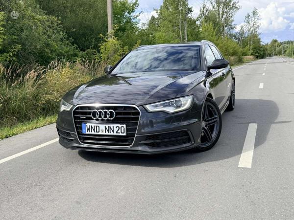 Violet Audi A6 2013 in Panevezys, with an engine capacity of 2.97 L and mileage of 335 thousand km for 8550 €, photo 6 on AUTOMOTO.COM.LV