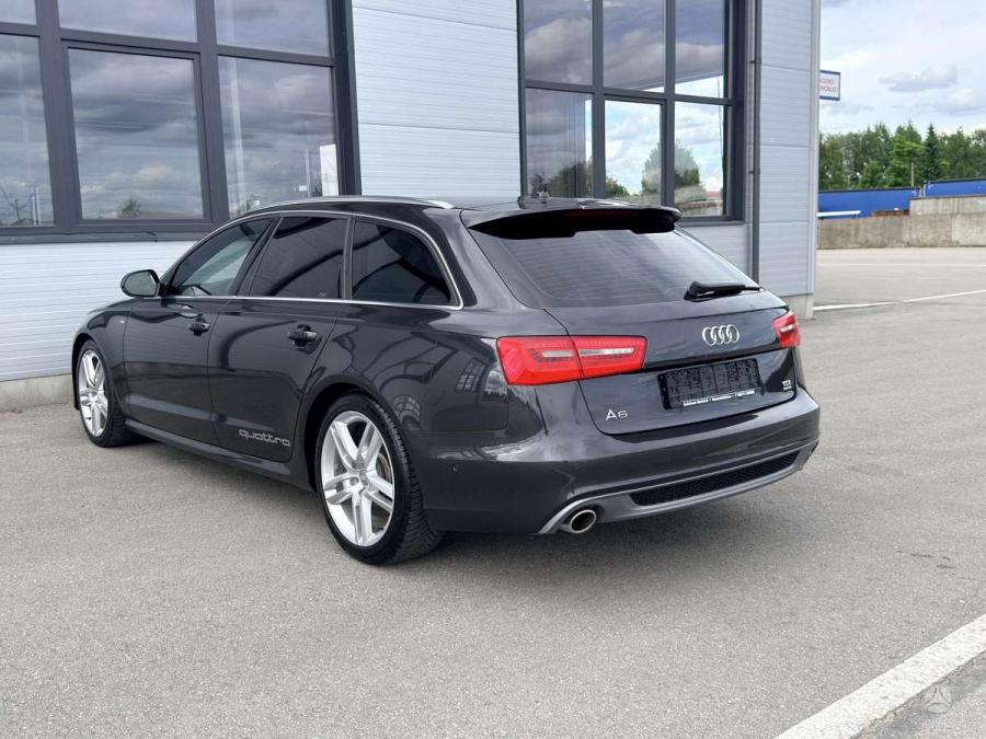 Violets Audi A6 2014 Panevēža, ar dzinēja tilpumu 2.97 L un nobraukumu 299 tūkst. km par 11550 €, foto 8 vietnē AUTOMOTO.COM.LV