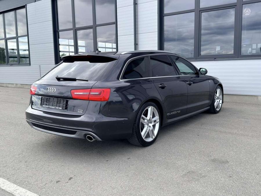 Violets Audi A6 2014 Panevēža, ar dzinēja tilpumu 2.97 L un nobraukumu 299 tūkst. km par 11550 €, foto 9 vietnē AUTOMOTO.COM.LV