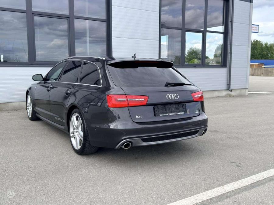 Violets Audi A6 2014 Panevēža, ar dzinēja tilpumu 2.97 L un nobraukumu 299 tūkst. km par 11550 €, foto 10 vietnē AUTOMOTO.COM.LV