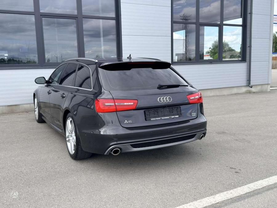 Violets Audi A6 2014 Panevēža, ar dzinēja tilpumu 2.97 L un nobraukumu 299 tūkst. km par 11550 €, foto 12 vietnē AUTOMOTO.COM.LV