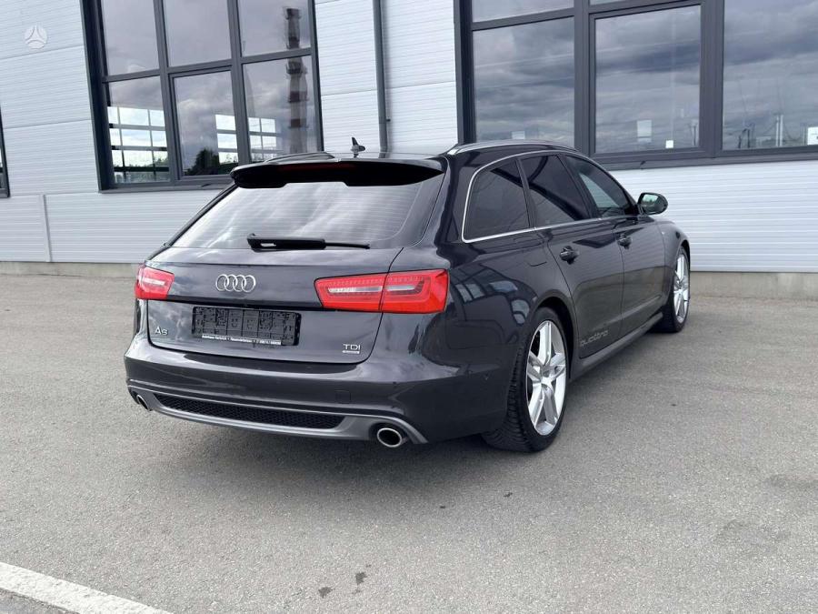 Violets Audi A6 2014 Panevēža, ar dzinēja tilpumu 2.97 L un nobraukumu 299 tūkst. km par 11550 €, foto 13 vietnē AUTOMOTO.COM.LV
